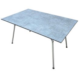Isabella Klappbarer Esstisch Grau 160 x 90 cm - Klapptische