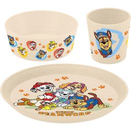Koziol Connect Paw Patrol Geschirr-Set 3-tlg. organic moon - Kunststoff und Melamin Geschirr-Sets