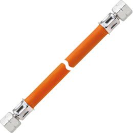 GOK Mitteldruckschlauchleitung Gas &Uuml;berwurfmutter G 1/4 LH auf G 1/4 LH 400 mm - Gas-Verl&auml;ngerungsschl&auml;uche