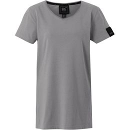 Regatta Elkie Damen T-Shirt dunkelgrau 38 - Damenshirts, -blusen & -pullover