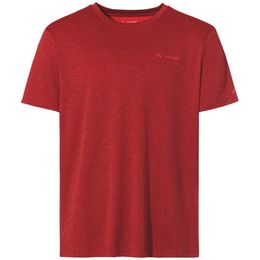 Vaude Essential Herren T-Shirt dunkelrot L - Herrenshirts, -hemden & -pullover