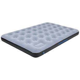 High Peak Comfort Plus Air bed Luftbett mit integrierter Pumpe 197 x 138 cm grau/blau/schwarz Double - Luftbetten