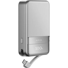 EcoFlow Magnetische Powerbank RAPID 10.000 m Ah silber - Powerbanks