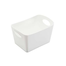 Koziol Boxxx S Aufbewahrungsbox 1 Liter recycled white wei&szlig; - Aufbewahrungs- & Transportbeh&auml;lter