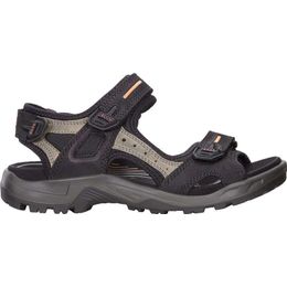 Ecco Offroad Herren Trekkingsandalen schwarz 40 - Herrenschuhe