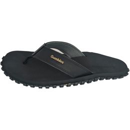 Gumbies Vegovert Herren Zehenstegsandale schwarz 41 - Herrenschuhe