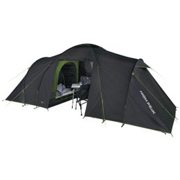 High Peak Como 4.0 Kuppelzelt dunkelgrau/gr&uuml;n 230 x 450 cm f&uuml;r 4 Personen - 4-Personen Zelte