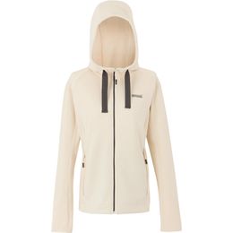 Regatta Vatana Damen Fleecejacke mit durchgehendem Rei&szlig;verschluss beige 38 - Damenjacken