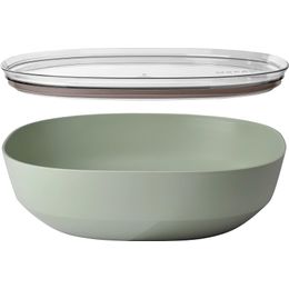 Mepal Silueta Servierschale mit Deckel 4000 ml Nordic sage - Schüsseln & Schalen