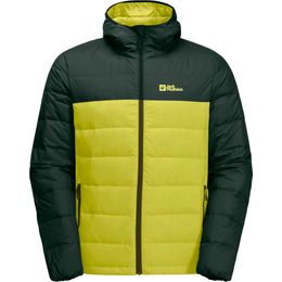 Jack Wolfskin Ather Down Hoody Herrenjacke gelb M - Herrenjacken