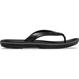 Crocs Crocband Flip Unisex Sandalen schwarz 41-42 - Herrenschuhe