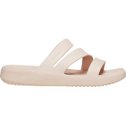 Crocs Getaway Strappy Damensandalen beige 38-39 - Damenschuhe