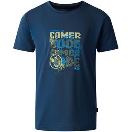 Dare2b Amuse II Kinder T-Shirt blau 128 - Kinder T-Shirts & -hemden von Dare 2b