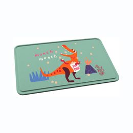 Koziol Connect Board Frühstücksbrettchen für Kinder organic green rex - Schneidebretter