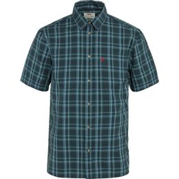 Fj&auml;llr&auml;ven Fj&auml;llr&auml;ven &Ouml;vik Lite Herren Kurzarmhemd dunkelblau L - Herrenshirts, -hemden & -pullover