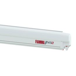 Fiamma F45s Wandmarkise 350 cm Rechtslenker (Polar White / Royal Grey) - Kassettenmarkisen
