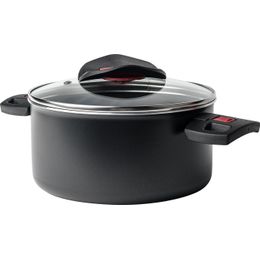 Ballarini Kochtopf mit Glasdeckel 24 cm / 5,6 Liter - Camping-T&ouml;pfe