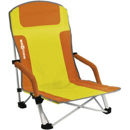 Brunner Bula Strandstuhl gelb/orange - Strandst&uuml;hle
