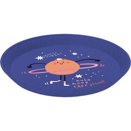 Koziol Connect Plate Kleiner Teller 205 mm organic blue space - Teller
