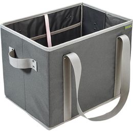 Meori Faltbarer Einkaufskorb Granite Grey - Faltboxen