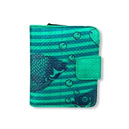 BEADBAGS Geldb&ouml;rse 2 Falten Mittelgr&uuml;n - Packs&auml;cke und Packtaschen