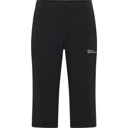 Jack Wolfskin Hikeout 3/4 Damen Trekkinghose schwarz 46 - Damenhosen, -r&ouml;cke & -kleider