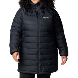 Columbia Powder Lite II Mid Damenjacke schwarz L - Damenjacken