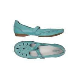 Marc Shoes Ballerina Damen Größe 38 Second Hand türkis