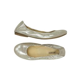 Paul Green Ballerina Damen Größe 40.5 Second Hand silber