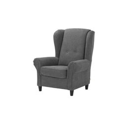Sessel Kivana grau Maße (cm): B: 94 H: 112 T: 94.0 Sessel & Hocker > Sessel nach Material > Stoff Sessel » Sofa DE