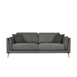Smart Sofa 3-sitzig Maxim grau Maße (cm): B: 214 H: 87 T: 96.0 Sofas > Sofas nach Material > Stoffsofas » Sofa DE