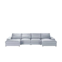 Wohnlandschaft Branna grau Maße (cm): B: 412 H: 88 T: 164.0 Sofas > Sofas nach Art > Modulsofas » Sofa DE