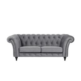 Soho Einzelsofa Churchill grau Ma&szlig;e (cm): B: 212 H: 79 T: 100.0 Sofas > Sofas nach Material > Stoffsofas &raquo; Sofa DE