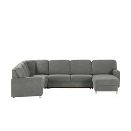 Smart Wohnlandschaft Valencia grau Ma&szlig;e (cm): B: 341 Sofas > Sofas nach Material > Stoffsofas &raquo; Sofa DE