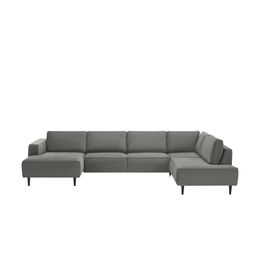 Wohnlandschaft Jesska grau Maße (cm): B: 335 H: 83 T: 200.0 Sofas > Sofas nach Material > Stoffsofas » Sofa DE