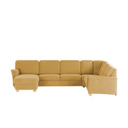 Smart Wohnlandschaft Valencia gelb Ma&szlig;e (cm): B: 341 Sofas > Sofas nach Material > Stoffsofas &raquo; Sofa DE