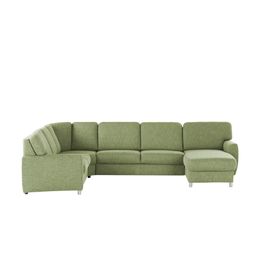 Smart Wohnlandschaft Valencia gr&uuml;n Ma&szlig;e (cm): B: 341 Sofas > Sofas nach Material > Stoffsofas &raquo; Sofa DE