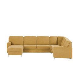 Smart Wohnlandschaft Valencia gelb Ma&szlig;e (cm): B: 341 Sofas > Sofas nach Material > Stoffsofas &raquo; Sofa DE