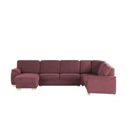 Smart Wohnlandschaft Valencia rot Ma&szlig;e (cm): B: 341 Sofas > Sofas nach Material > Stoffsofas &raquo; Sofa DE