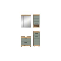 M&ouml;bel Kraft Badkombination gr&uuml;n Ma&szlig;e (cm): B: 112 H: 191 &raquo; M&ouml;bel Kraft