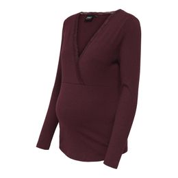 Only Maternity Shirt 'OLMIPass' female Red size XXL