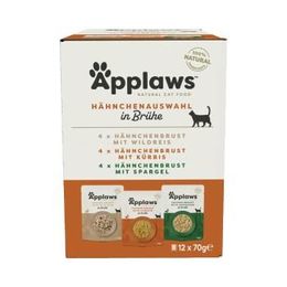 Applaws Nassfutter Katze Adult Multipack Huhn Variation 24x70 g