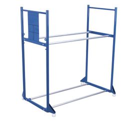 VARIOfit Reifenregal mit 2 Etagen 300 kg Traglast - Enzianblau