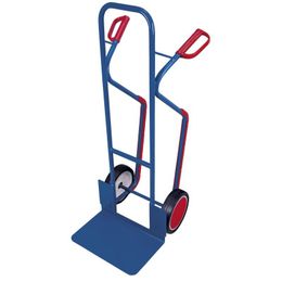 VARIOfit Stahlrohr-Stapelkarre 250 kg mit Gleitkufen (VG) - Enzianblau