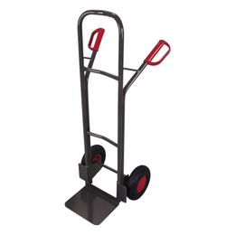 VARIOfit Stahlrohr-Sackkarre 250 kg Luftbereifung 570 x 585 x 1310 mm - Anthrazitgrau