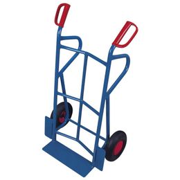 VARIOfit Stahlrohrkarre 250 kg Luftbereifung Typ L - Enzianblau