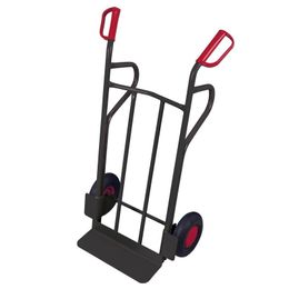 VARIOfit Stahlrohr-Sackkarre 250 kg Stapelkarre schmal (L) - Anthrazitgrau