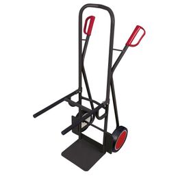 VARIOfit Stuhlkarre - Stahlrohr 250 kg Vollgummibereifung - Anthrazitgrau