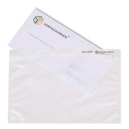 1000 x Papier-Lieferscheintaschen DIN C5 (neutral)