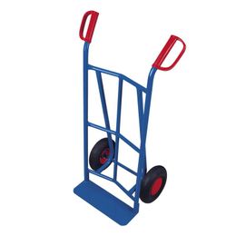 VARIOfit Stahlrohrkarre 250 kg Luftbereifung (L) - Enzianblau